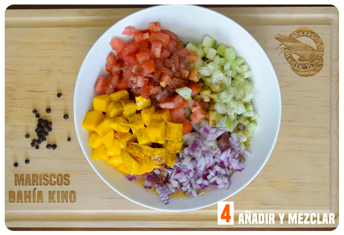 Medallón de Atún con Mango – ¡Solo los Mejores Mariscos!